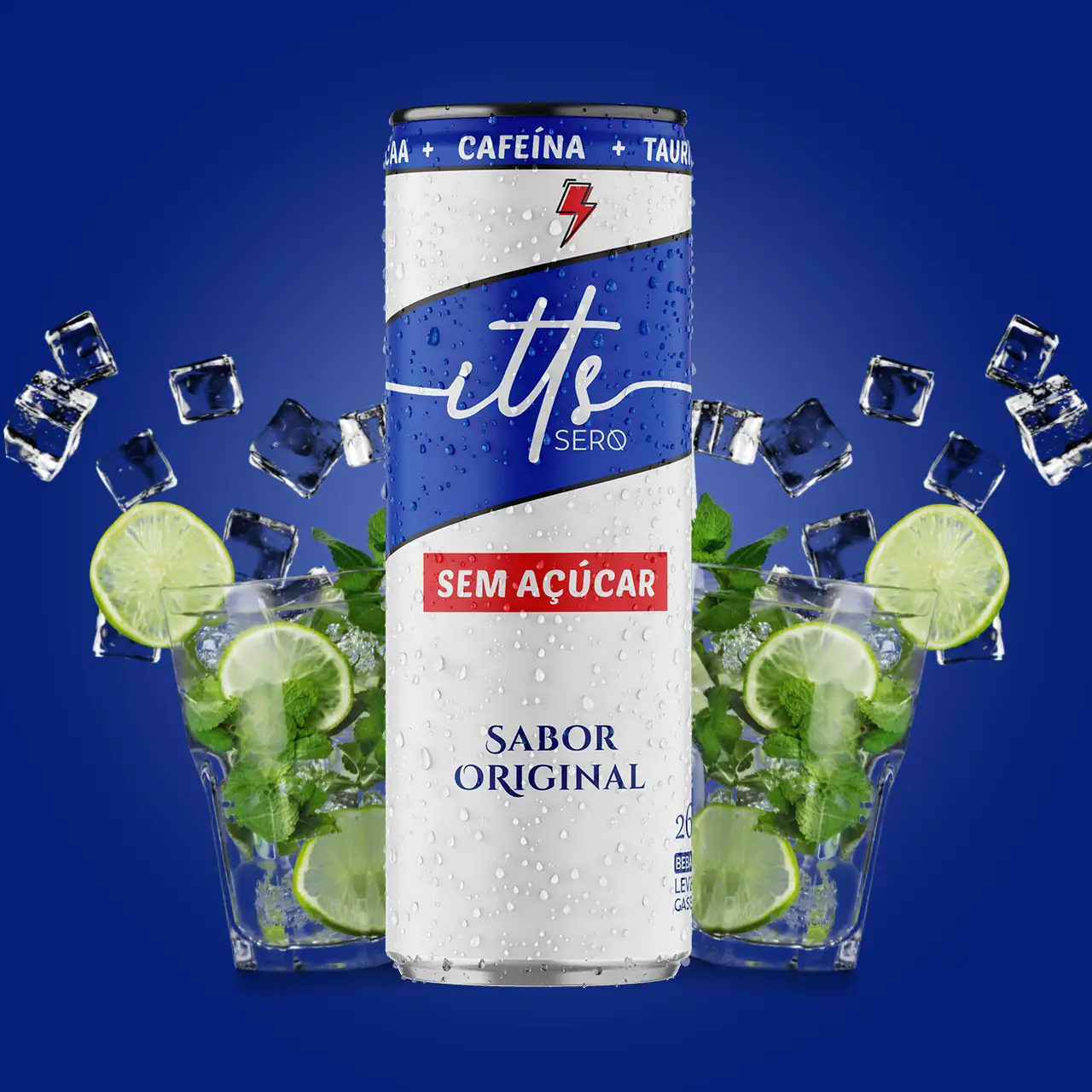 Itts Sero Super Drink Premium - Bebida Funcional com Zero Açúcar e Gordura